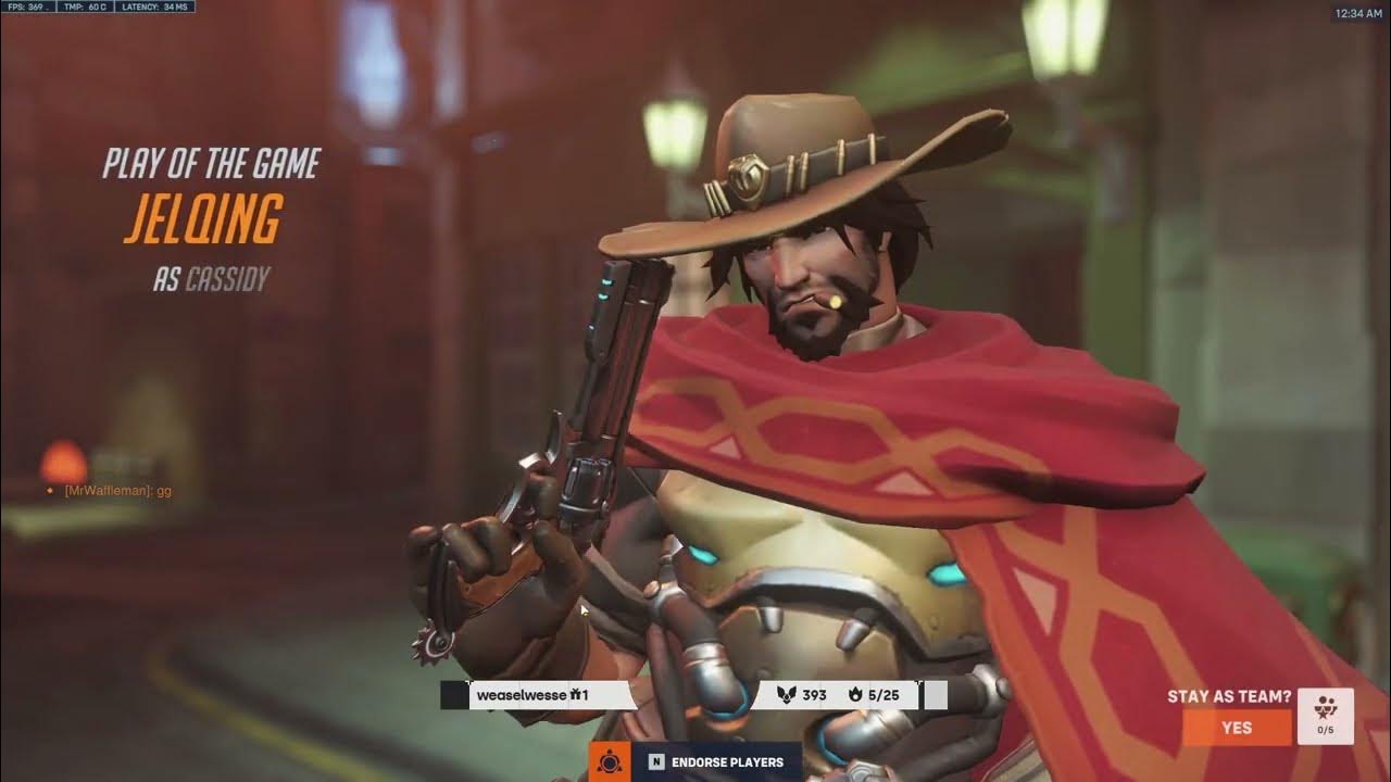The God Of Cassidy 18k Dmg Gale Cassidy Overwatch 2 Season 9 Gameplay