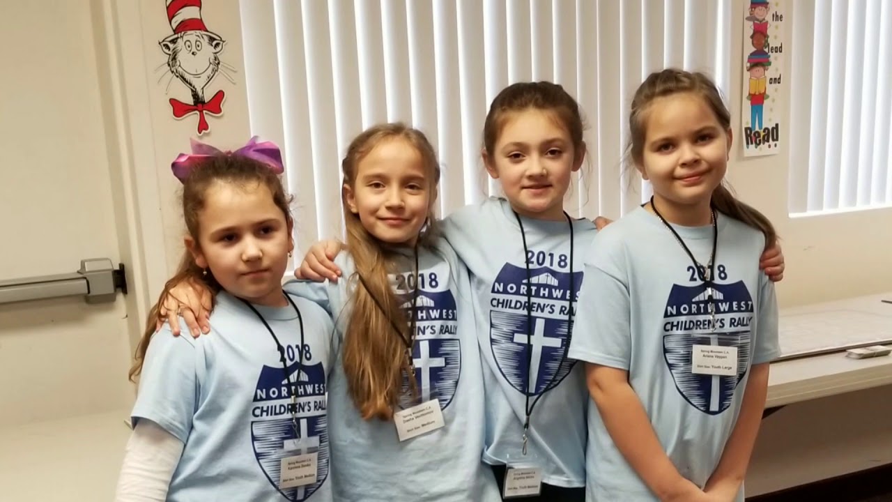 NW Children's Rally 2018 - 2nd grade - YouTube