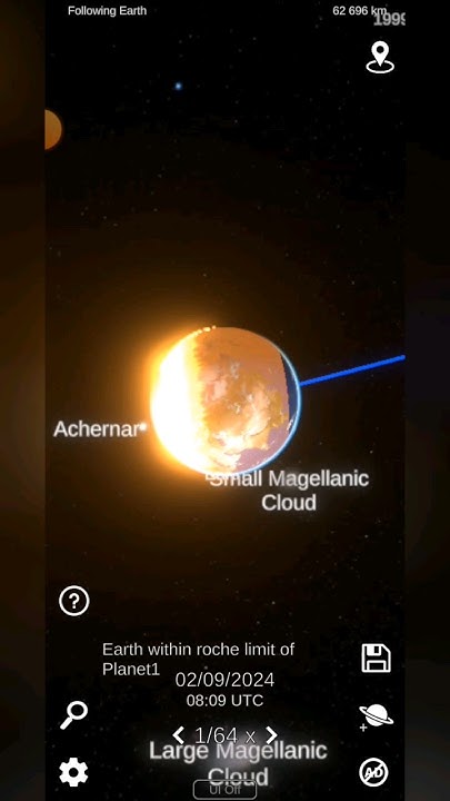 if a rogue planet collide with earth #shorts #simulation #earth #rogueplanets - YouTube