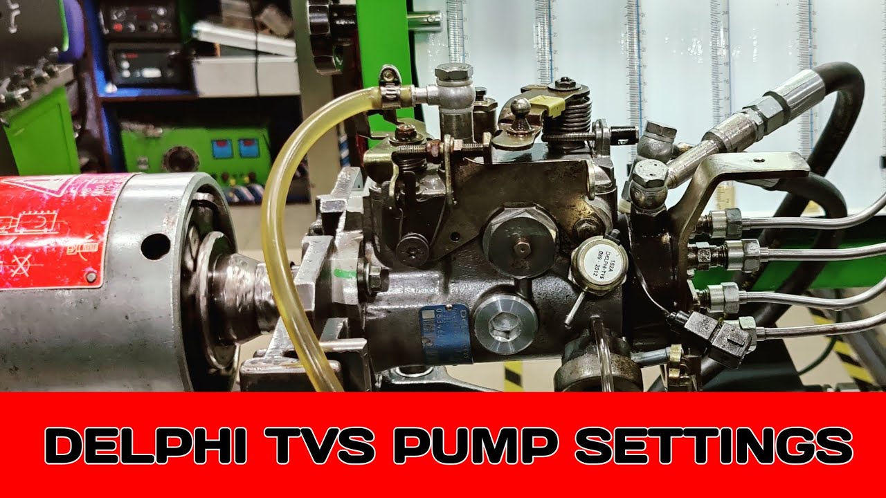 TATA INDICA PUMP TESTING ! DELPHI TVS PUMP TESTING ! LUCAS TVS PUMP ...