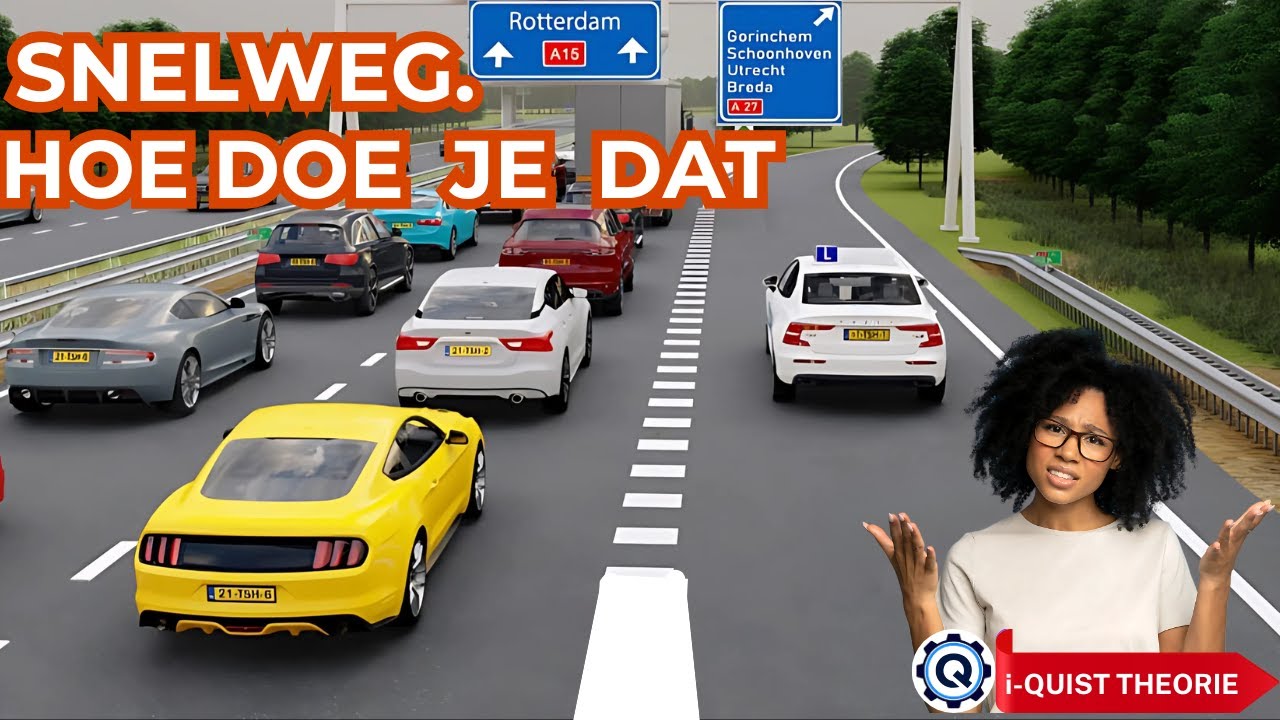 MEESTERLIJK INVOEGEN EN UITVOEGEN OP DE AUTOSNELWEG - ZO DOE JE DAT ...