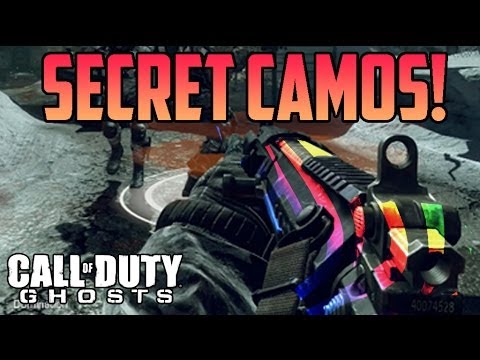 Call of Duty Ghosts - SECRET CAMOS! "POW" Camo & Future Micro DLC Camo ...
