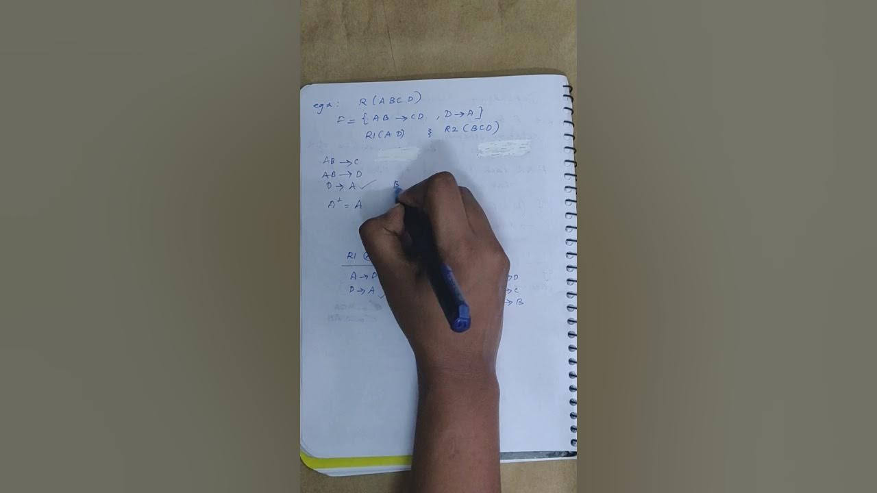 CS208 Principles of Database Module 4 - Dependency Preservation - YouTube