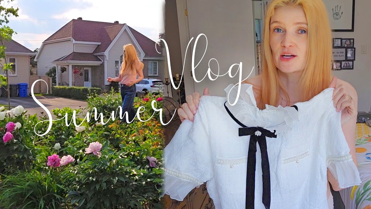 Soft Summer Diaries 🌸 Peonies in Bloom, TEMU Try-On Haul & Music Studio ...