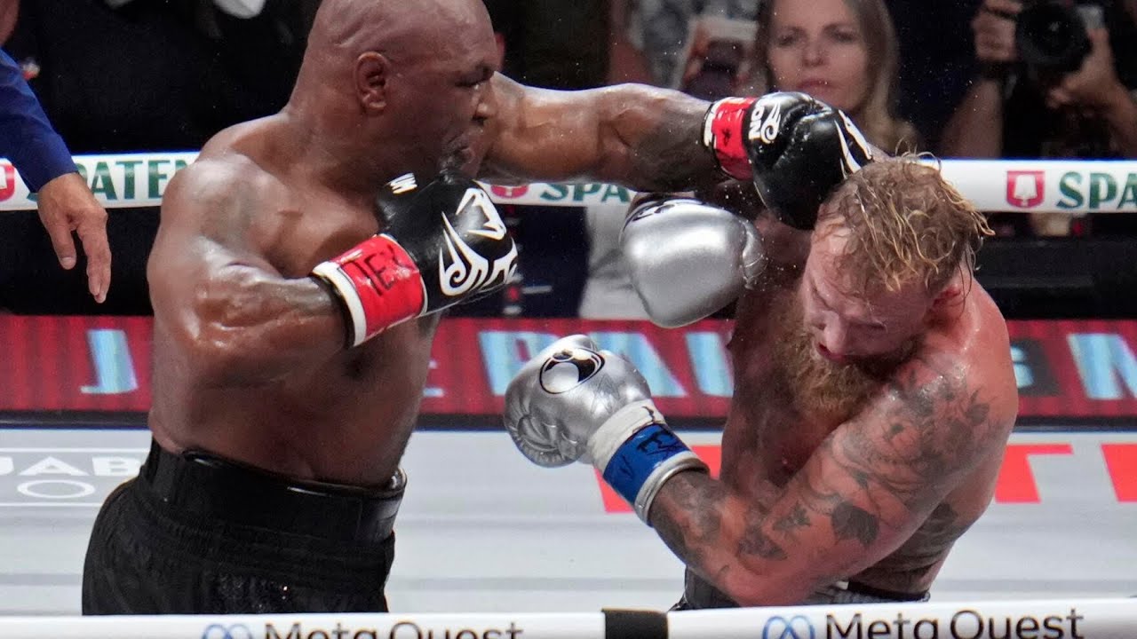 Mike Tyson vs Jake Paul (full match fighting) - YouTube