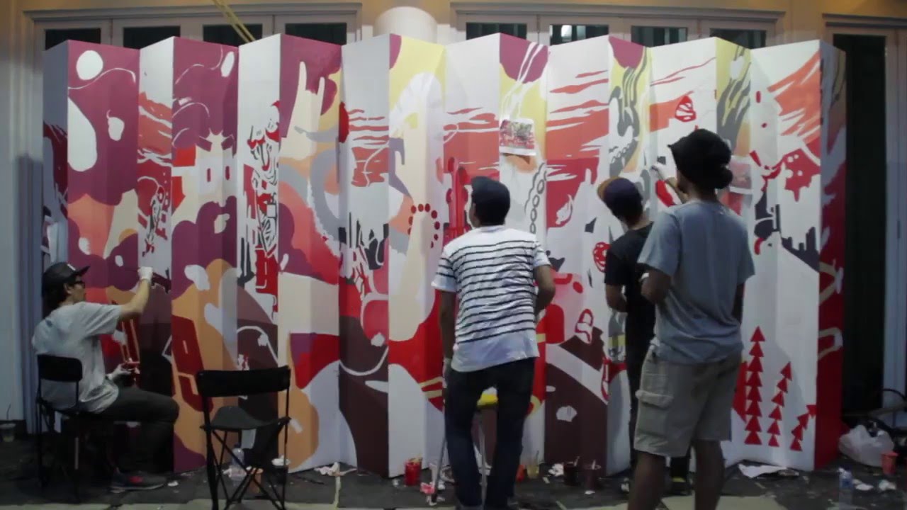 Fave - Urban Gigs Live Mural - YouTube