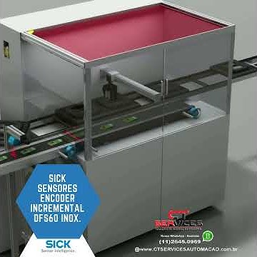 Sick Sensores - Encoder incremental DFS60 Inox. - YouTube