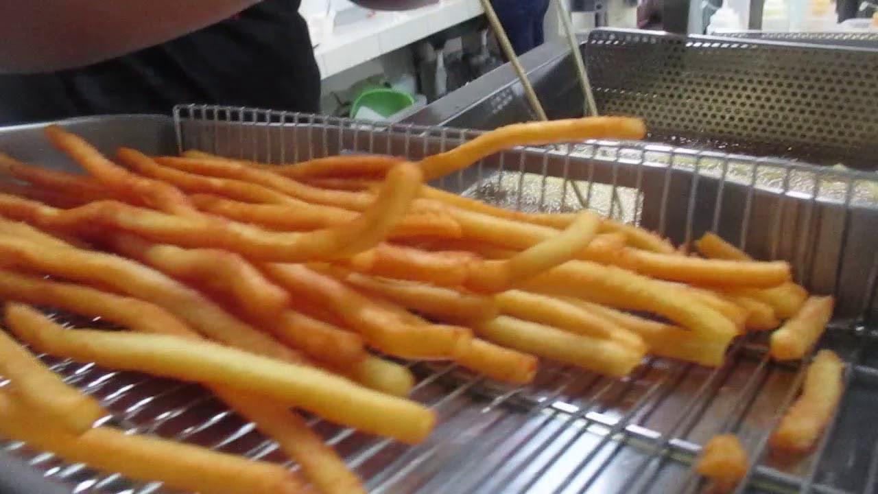 30 cm Long Potato French Fries - YouTube