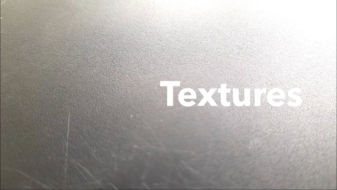 Visual Textures and Materials - YouTube