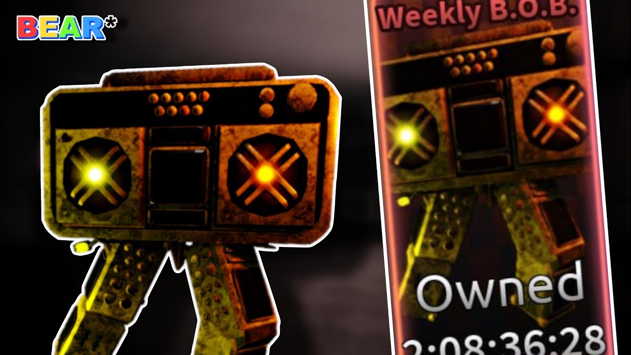 БУМБОКС БОБ | B.O.O.M.B.O.B. | #38 | BEAR* ROBLOX - YouTube