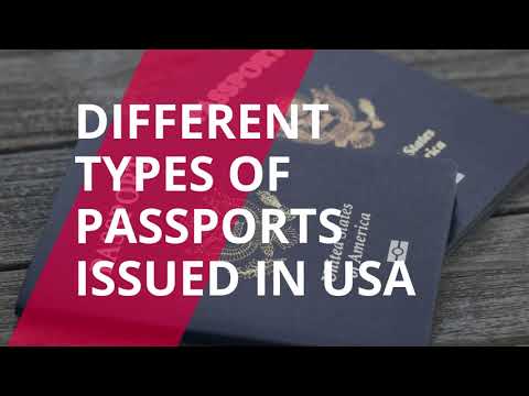 Different Types of Passport Issued in USA | Texas Passport Center - YouTube