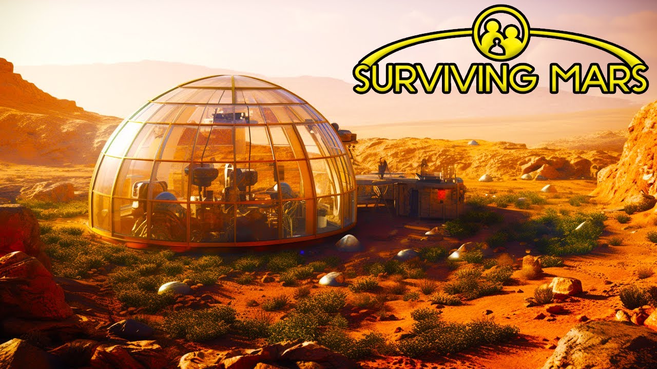 The TERRAFORMING BEGINS! | MEGA BASE - Surviving mars ep 10 - YouTube