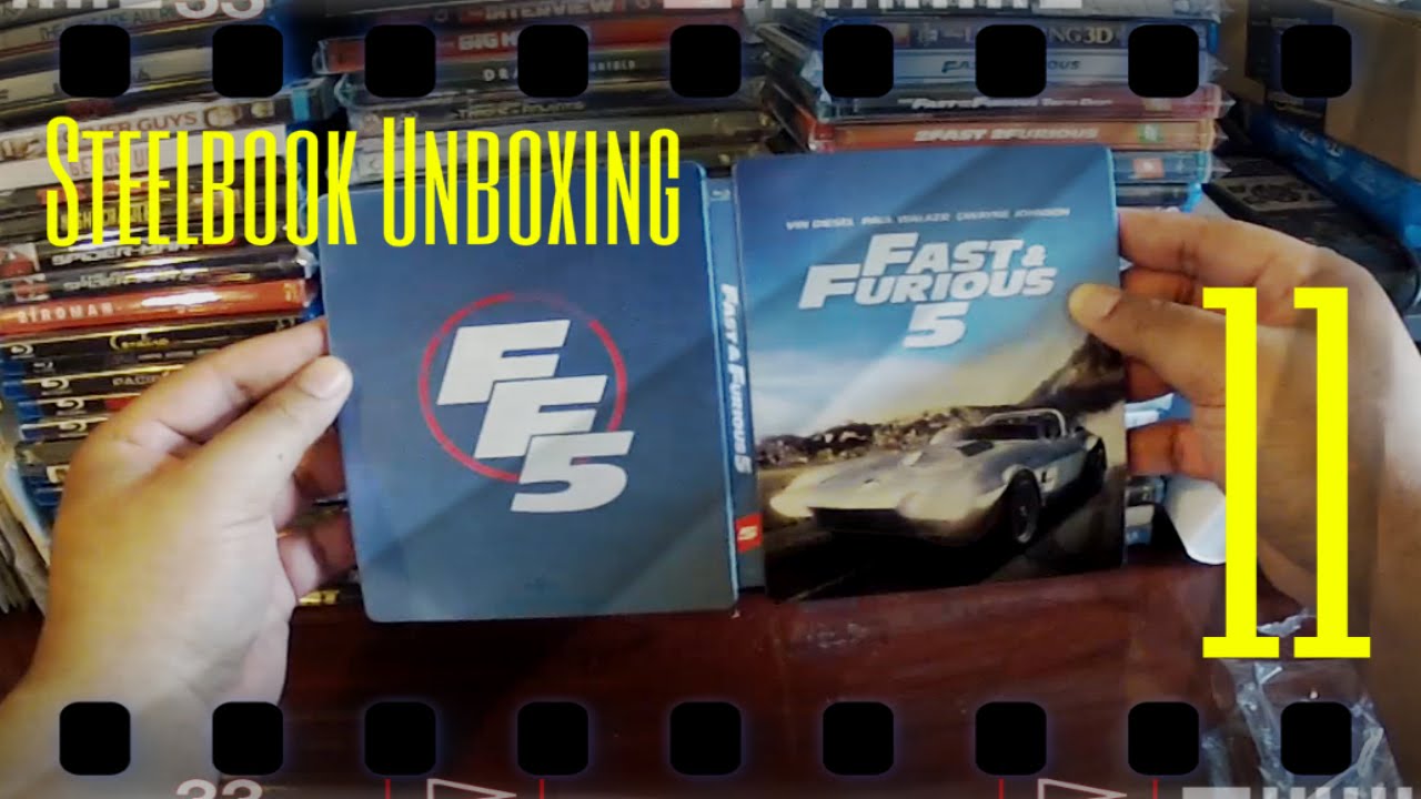 Fast 5 Steelbook Unboxing - YouTube