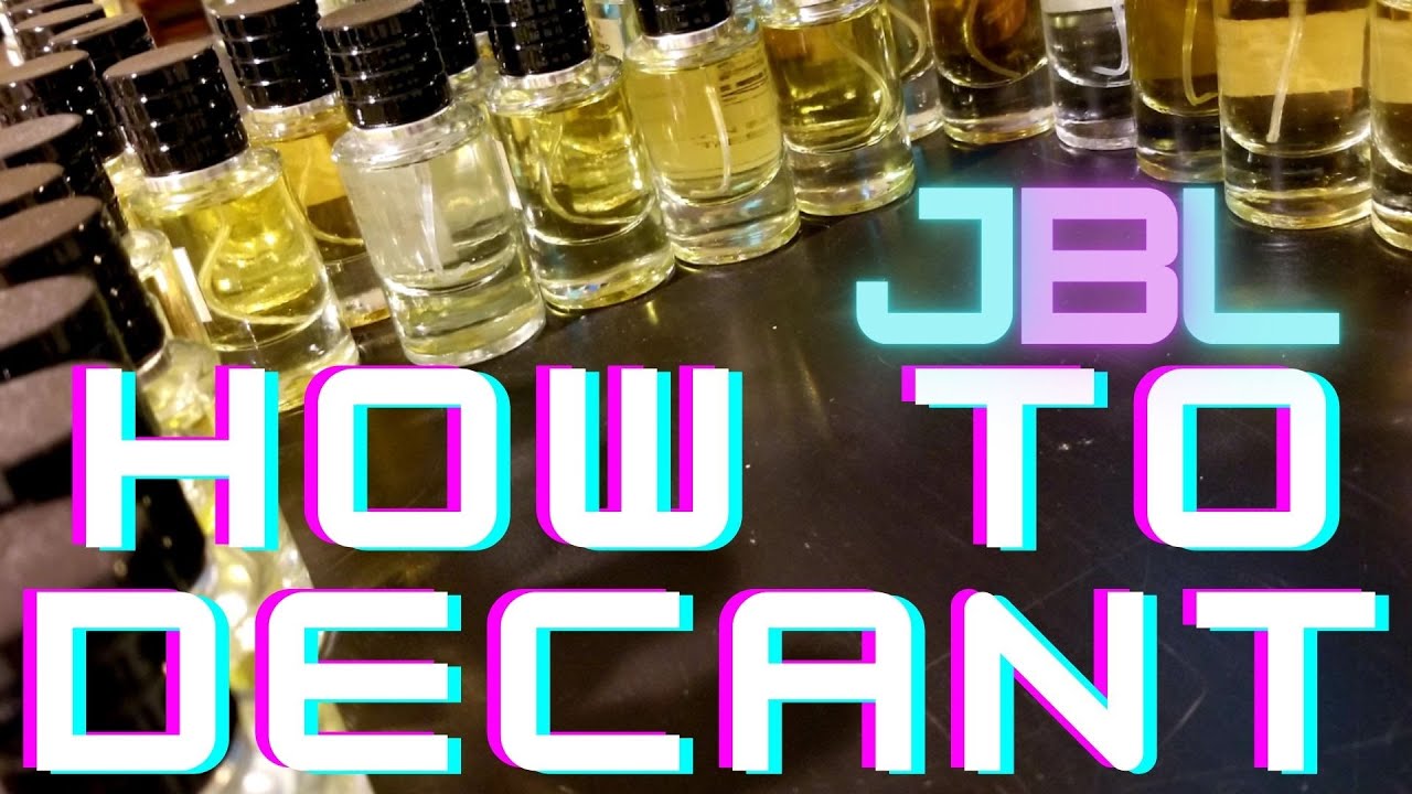 HOW TO DECANT (5 30MLS) DECANTING - YouTube