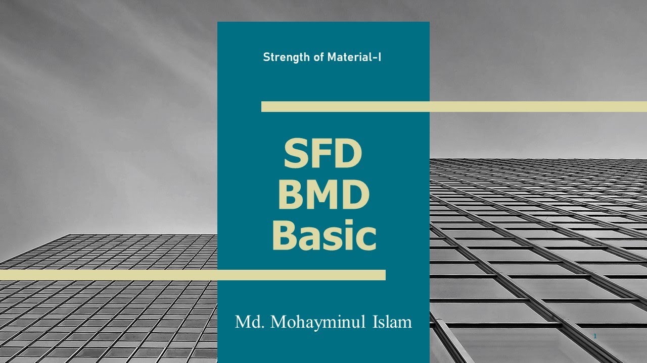 Basic of SFD & BMD || Class-01 || Strength of material-1 - YouTube