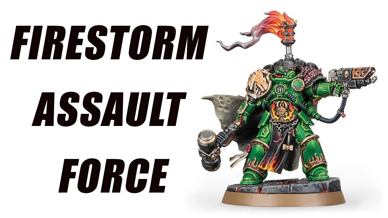 Анализ кодекса Space Marines 10th, детачмент Firestorm Assault Force ...