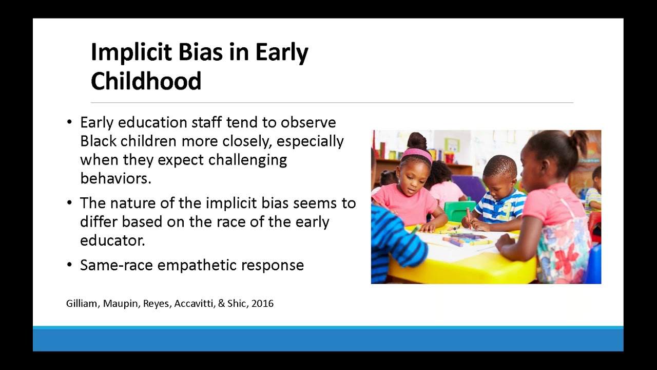 Learning Deck - Understanding Implicit Bias and Its Role in Early ...