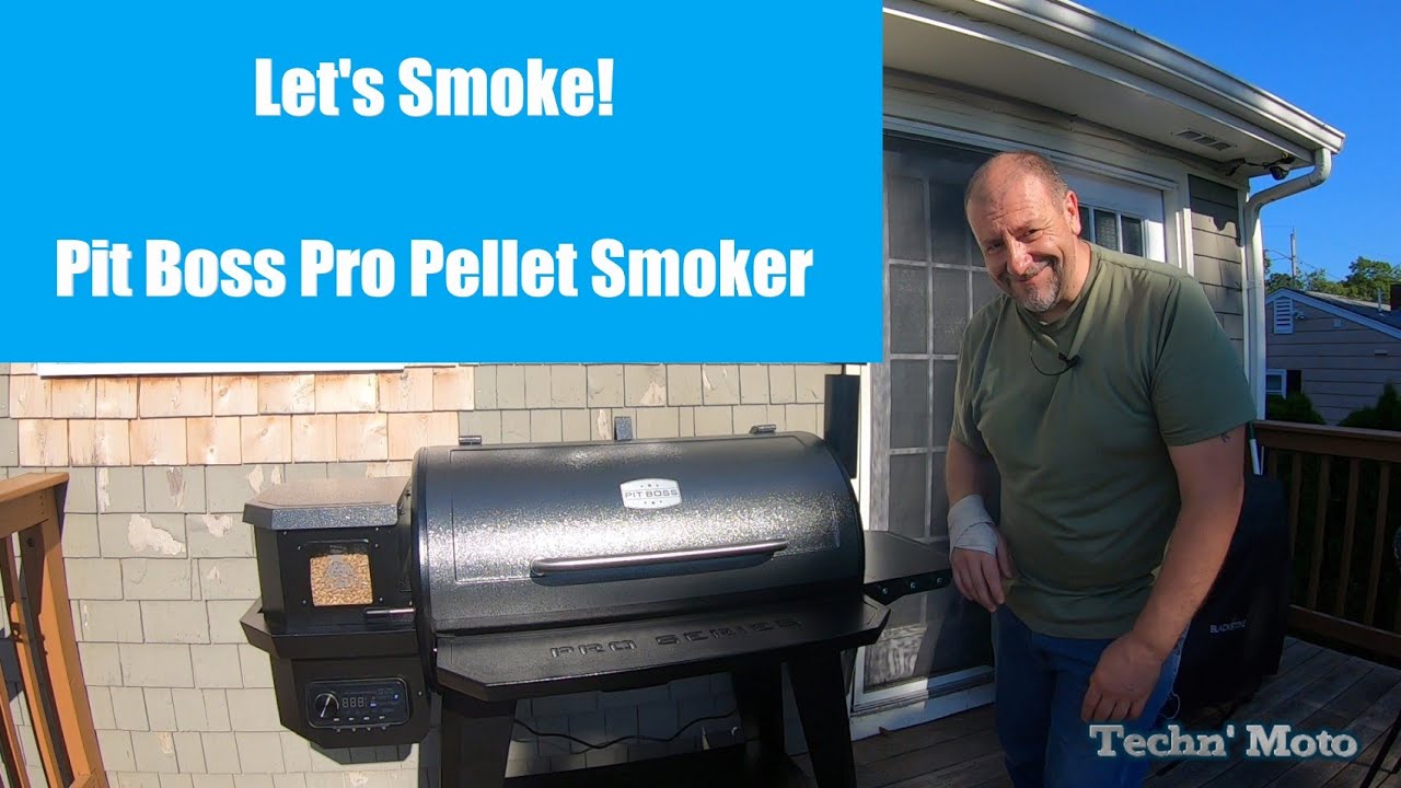 Let's Smoke! Pit Boss Pro Model #PB1150PS2 Pellet Smoker | Techn' Moto ...