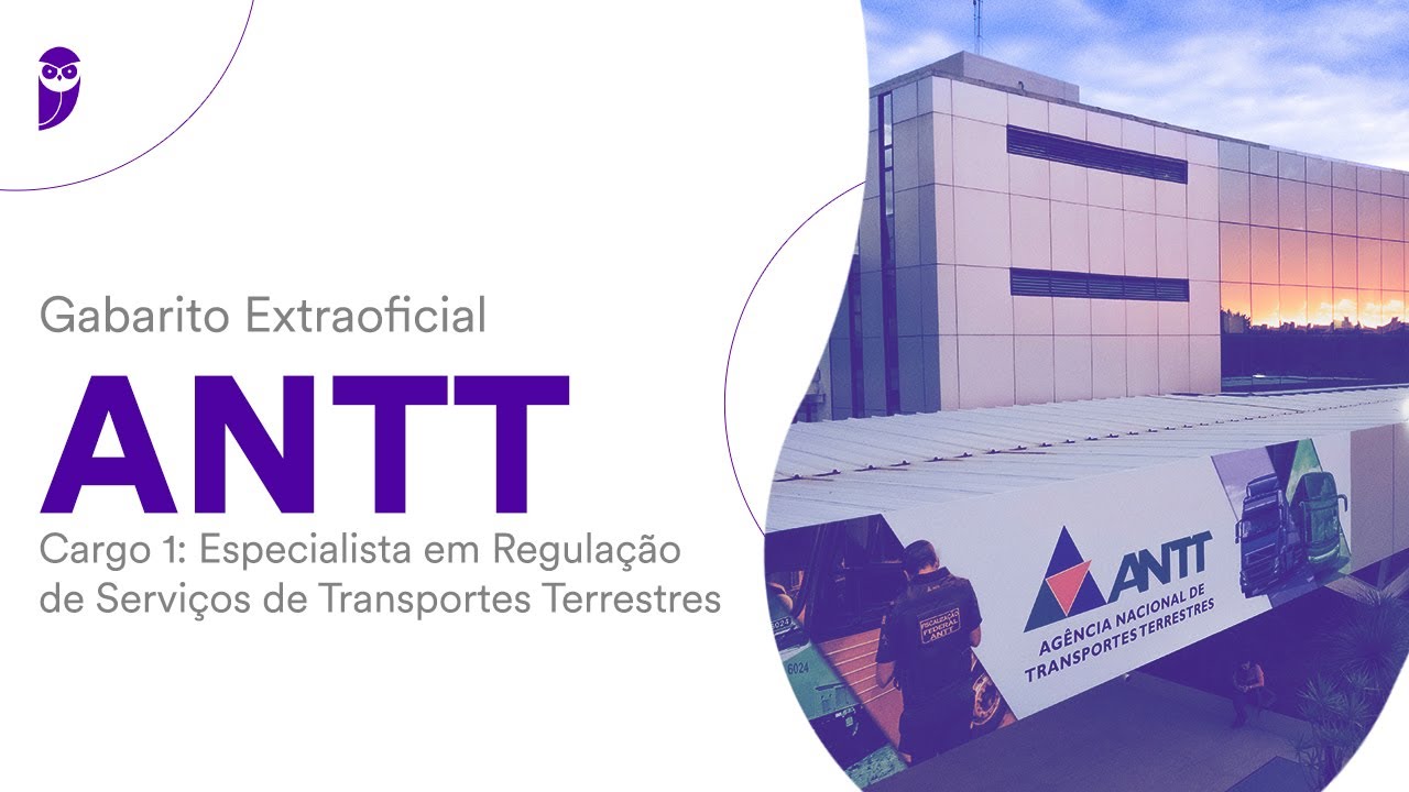 Gabarito Extraoficial ANTT Cargo 1- Especialista em Regulação de ...