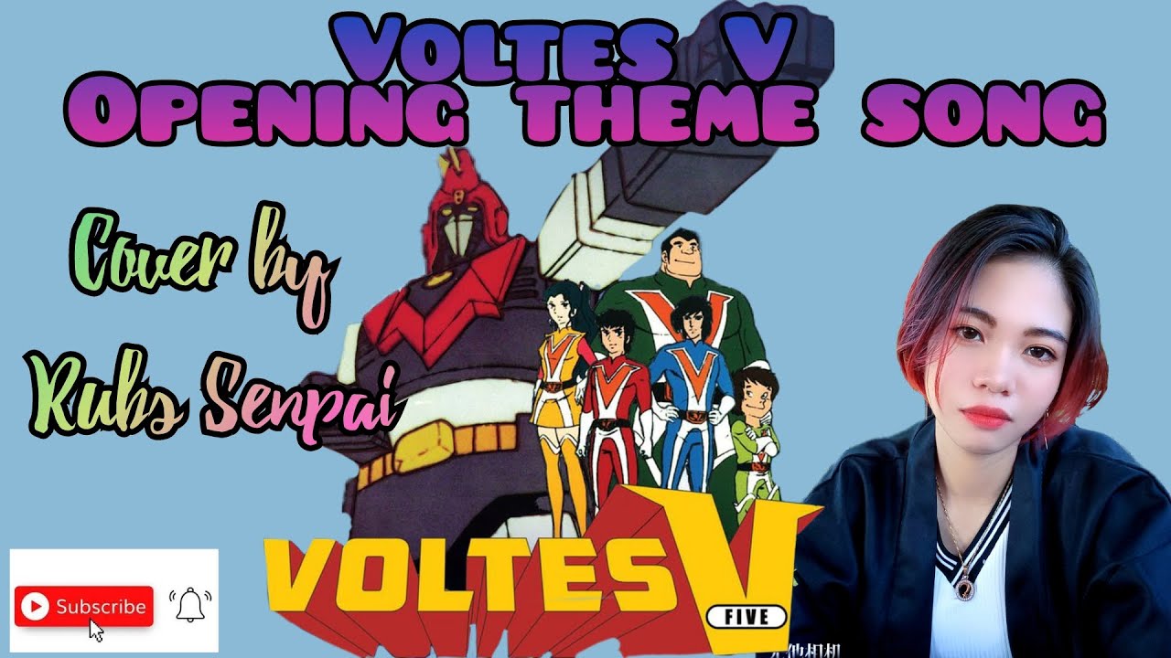 Voltes V opening theme, Borutesu V no Uta - Cover song, Rubs Senpai ...