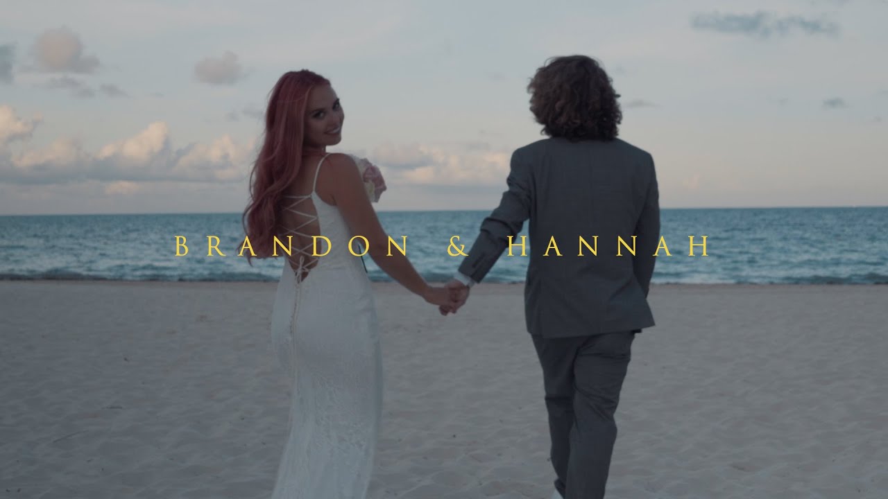 BRANDON & HANNAH // MAJESTIC ELEGANCE, PLAYA MUJERES - YouTube