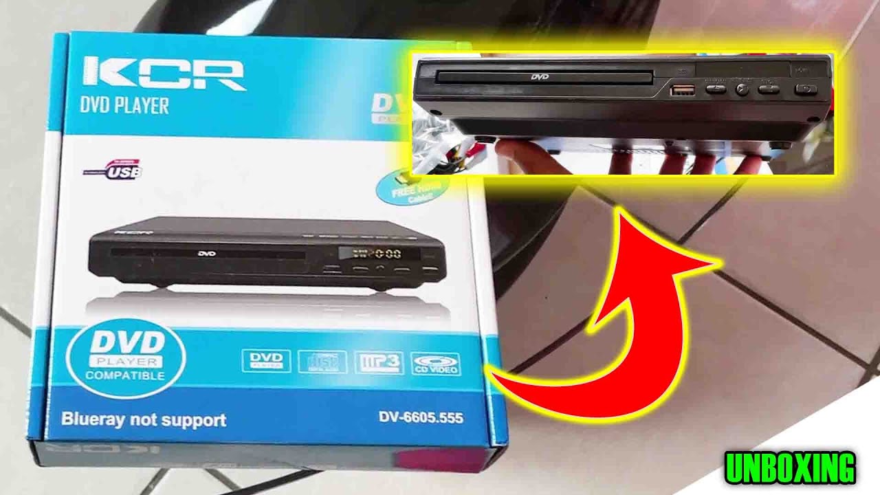 Unboxing / Destapado DVD MP3 Player KCR de Amazon 30€ Euros |SIEPONLINE ...