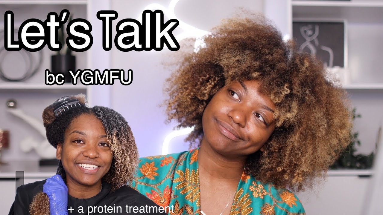 Lets Talk...Addressing Comments and Influencer Friends Questions as we do a Protein Treatment ...