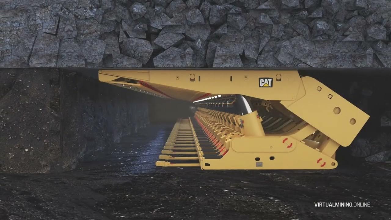Unyielding Support - The vital role of CHOCKS in a Longwall mine - YouTube