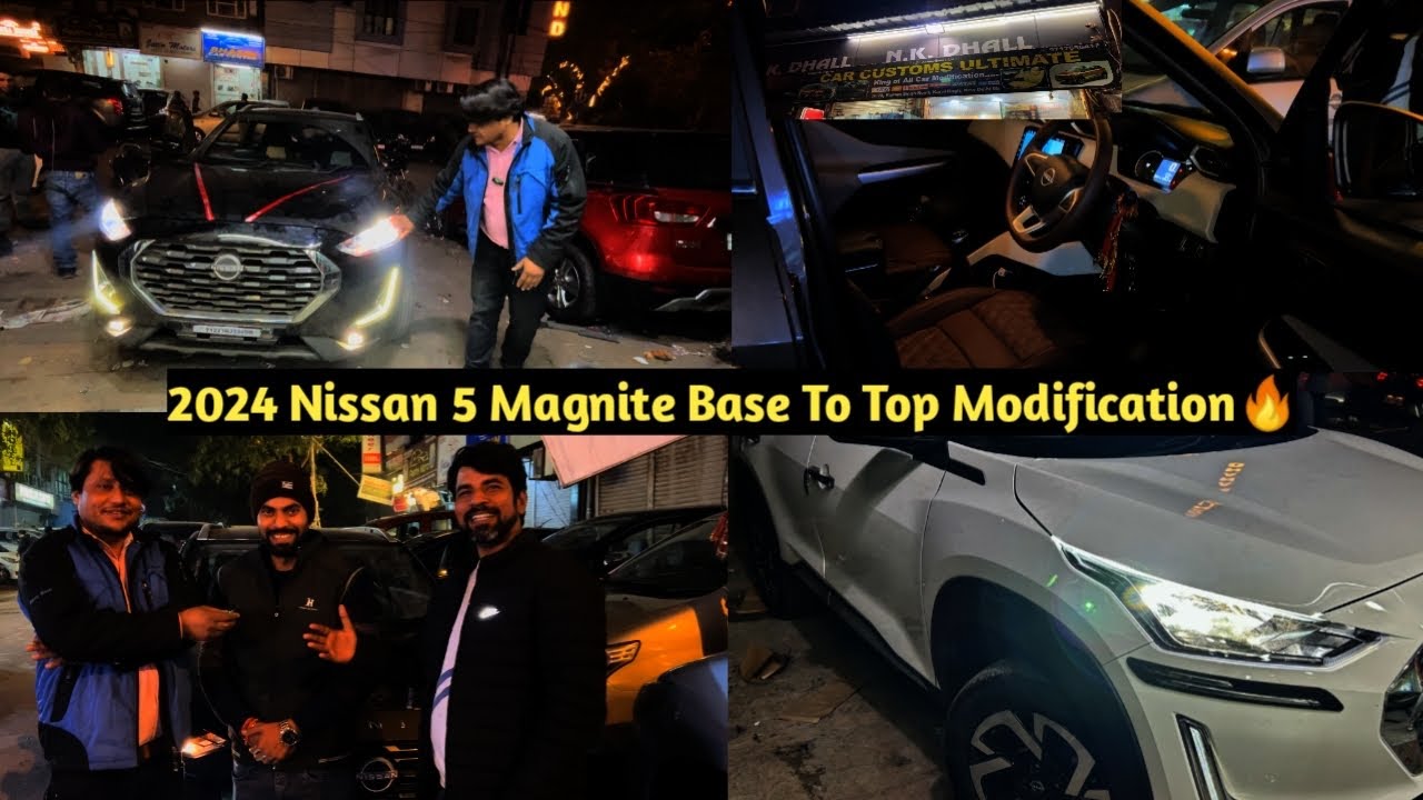 2024 Nissan 5 Magnite Base Model Modified Magnite Modified Magnite ...