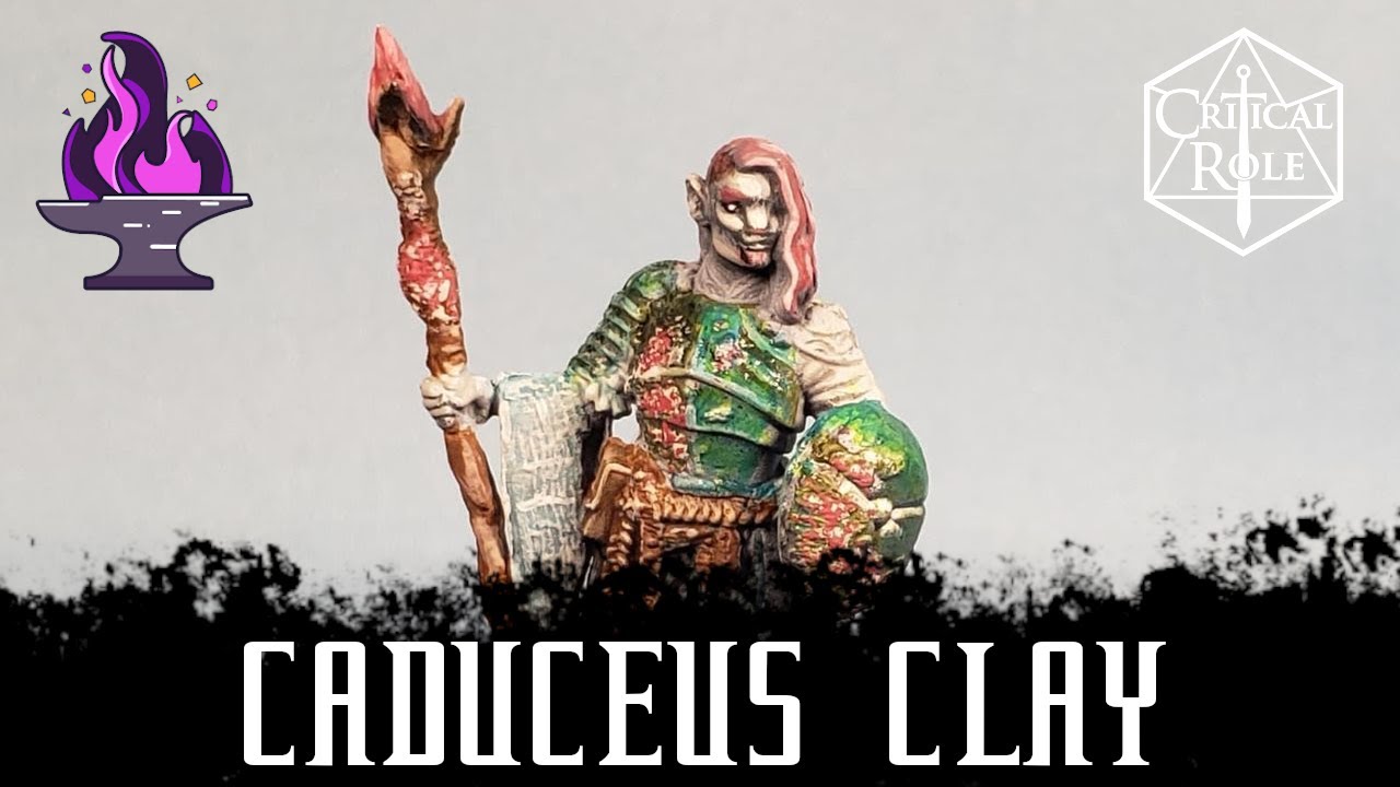 Caduceus Clay - Critical Role Miniature Painting Tutorial - YouTube