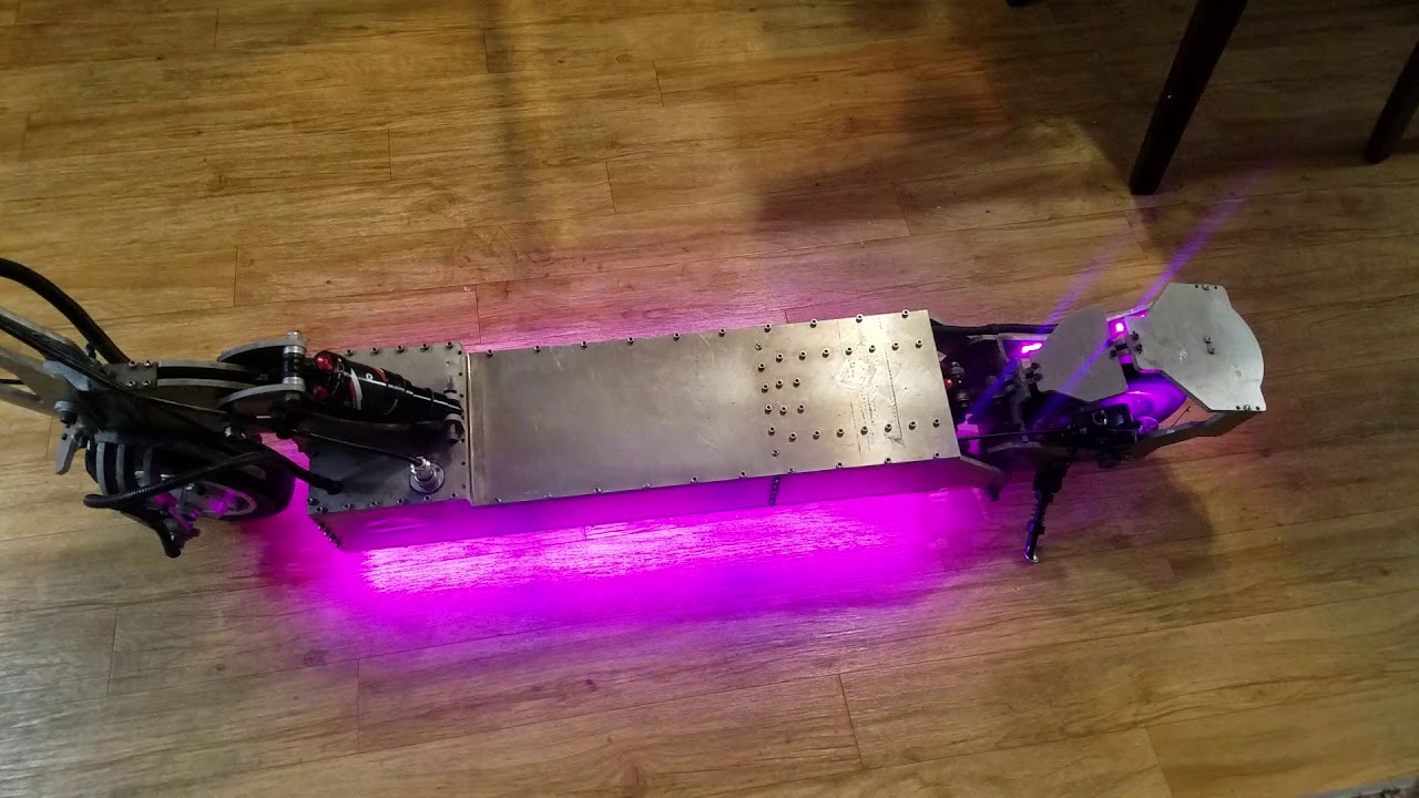 DIY Waterjet Cut Electric Scooter Ft. WePed - YouTube
