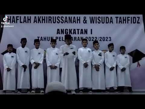 Akhirussanah dan wisuda Tahfiz Angkatan Pertama SDIT Baitun Nada Tahun 2023 - YouTube