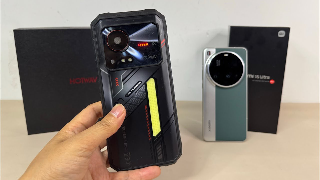 Hotwav Hyper7 & Xiaomi 15 Ultra Quick Hands On Video #hotwavhyper7 ...