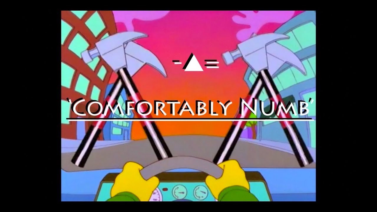 The Simpsons⚡Futurama vs. Pink Floyd - 'Comfortably Numb' ⚒ - YouTube