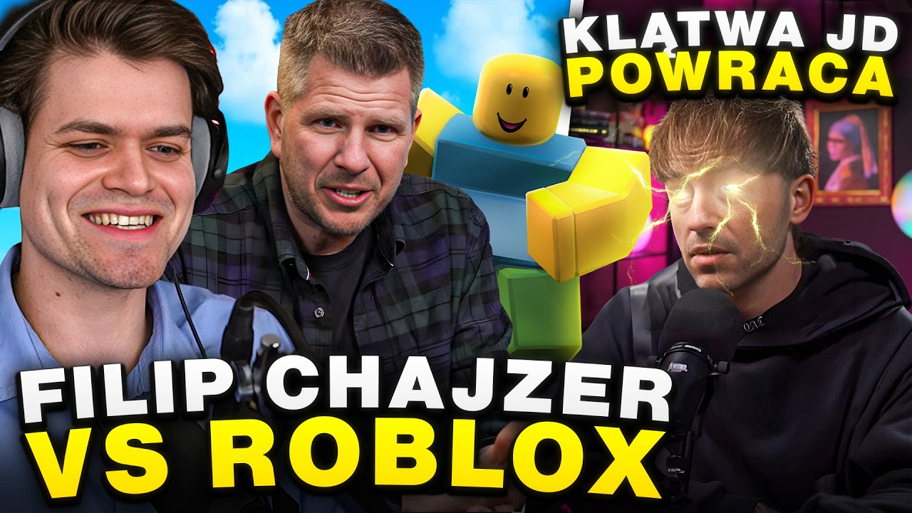 GRY SĄ ZŁE, ZNISZCZĄ CIĘ! 🤬 (FILIP CHAJZER, ROBLOX, DISSTREAM, JD, PIS ...