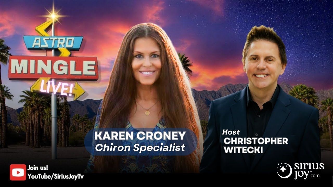 Astro Mingle with Karen Croney, Hair Shaman, Astrologer & Chiron ...