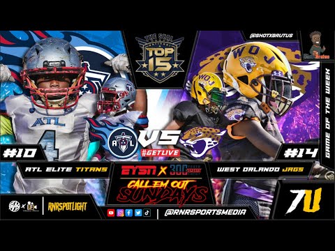 #10 ATL Elite Titans vs #14 West Orlando Jags | 7U at CALL EM OUT ...