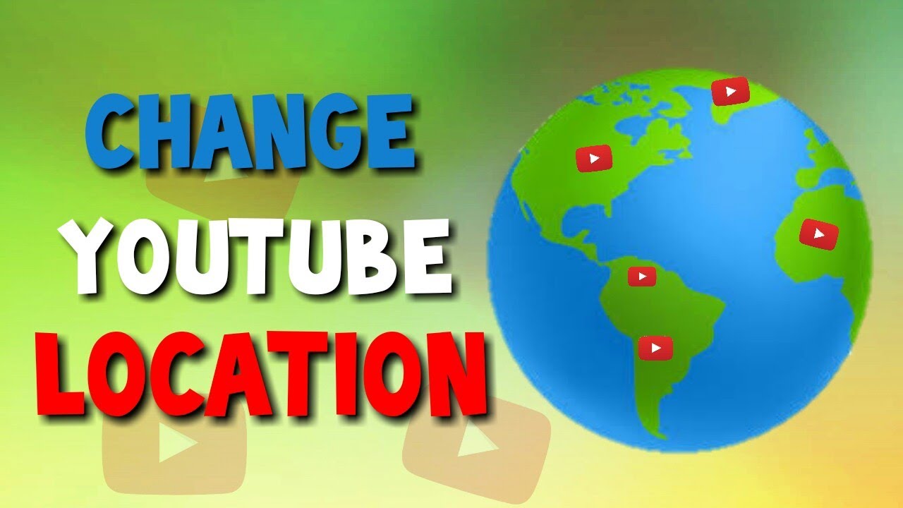 How to change YOUTUBE location | change location in YOUTUBE app - YouTube