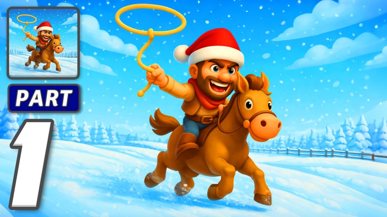 Cowboy Lasso Master: Idle Game - Gameplay Walkthrough Part 1 - Idle ...