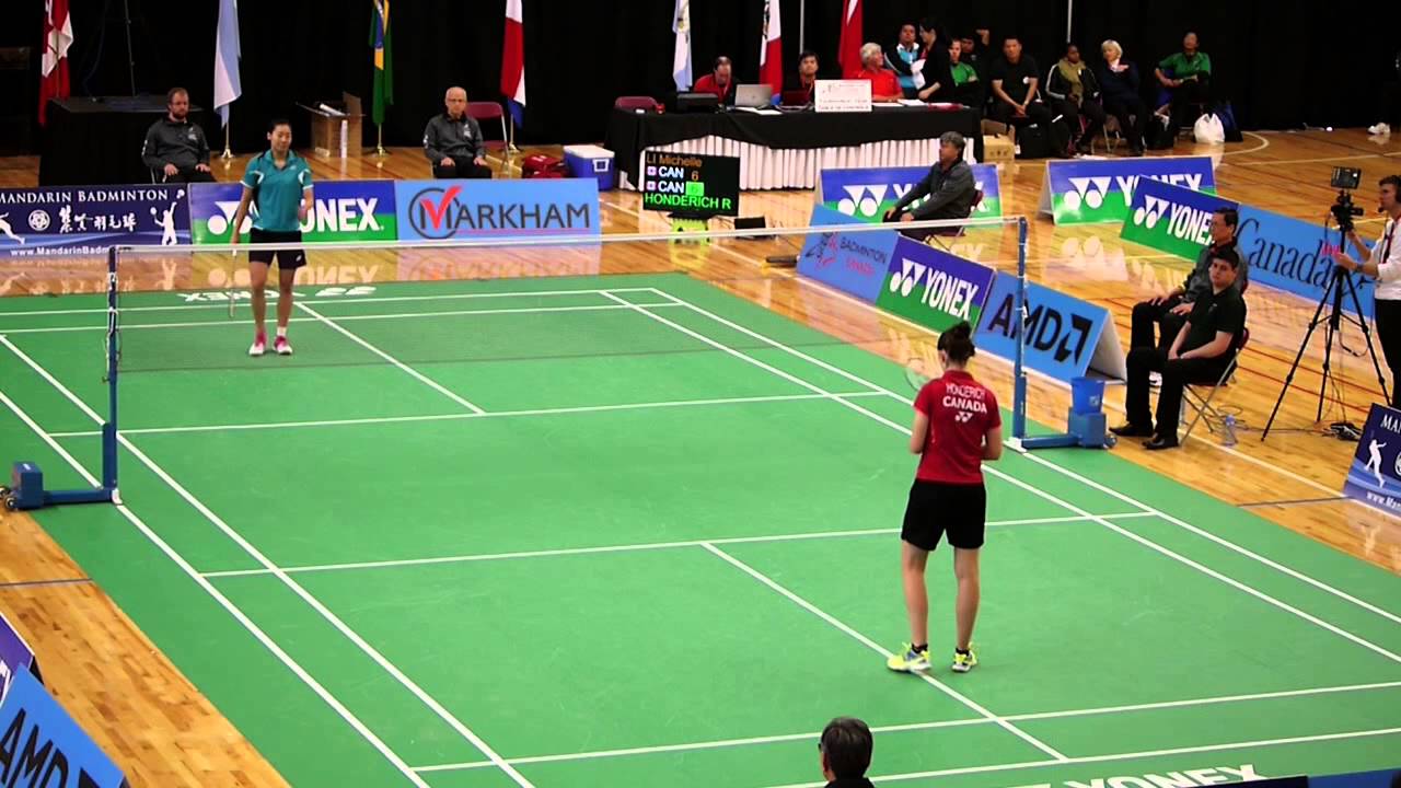 2014 Pan Am Badminton Championship Final - YouTube