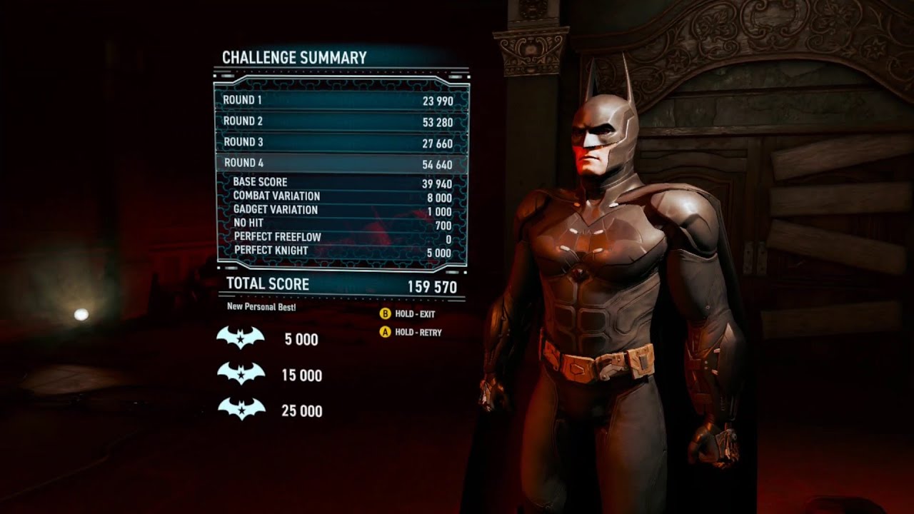 Batman: Arkham Shadow - "The Premiere" Combat Challenge - YouTube