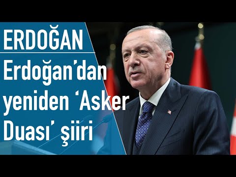 Erdoğan, 24 yıl sonra aynı yerde, cezaevine girmesine neden olan şiiri okudu