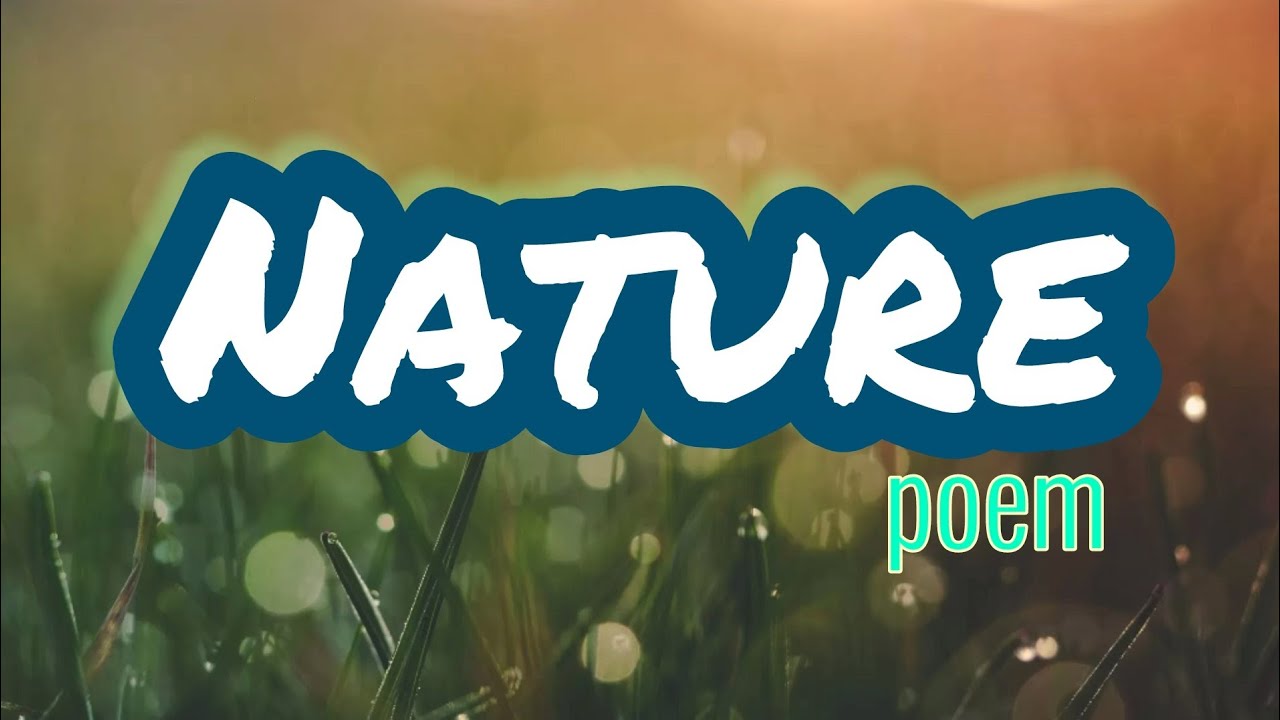 Poem For Nature। प्रकृति पर कविता। कुदरत। Environment। Hindi lyrics ...