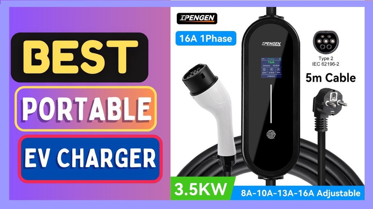 Best IPENGEN 3.5KW Portable EV Charger - YouTube