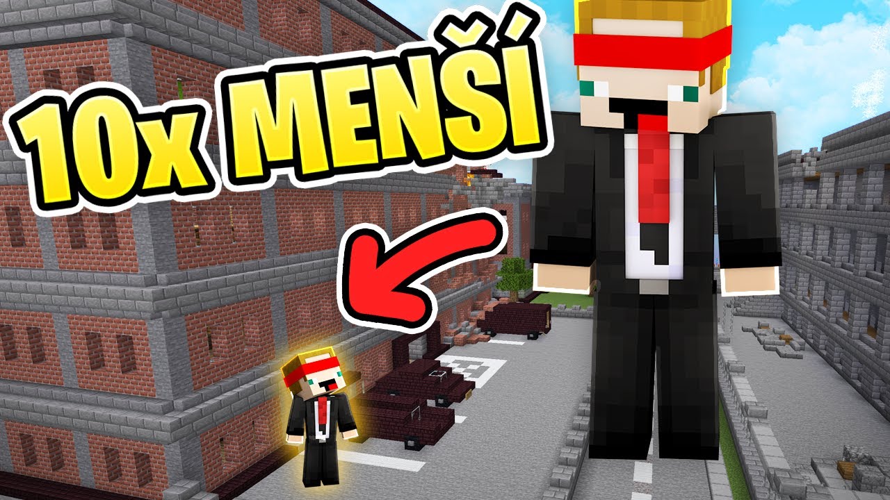JSEM 10X MENŠÍ! [Parkour GEJMR] - YouTube