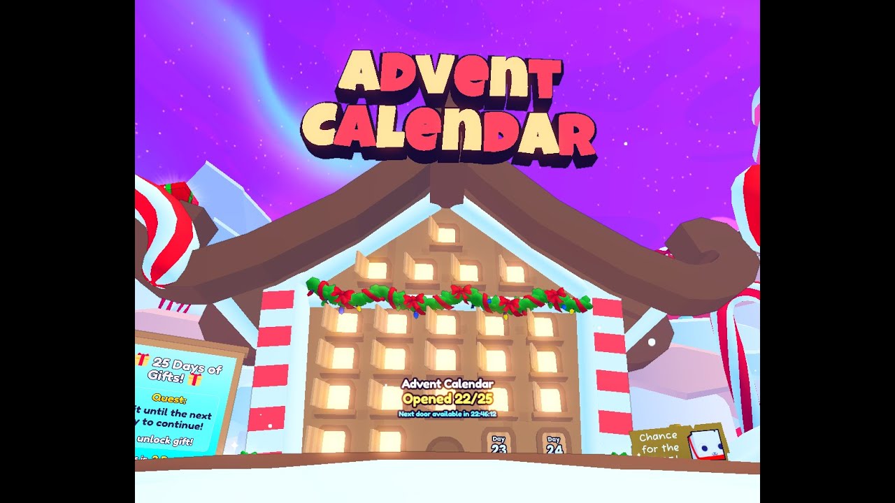 Pet Simulator 99 Advent Calendar Day 22 - YouTube
