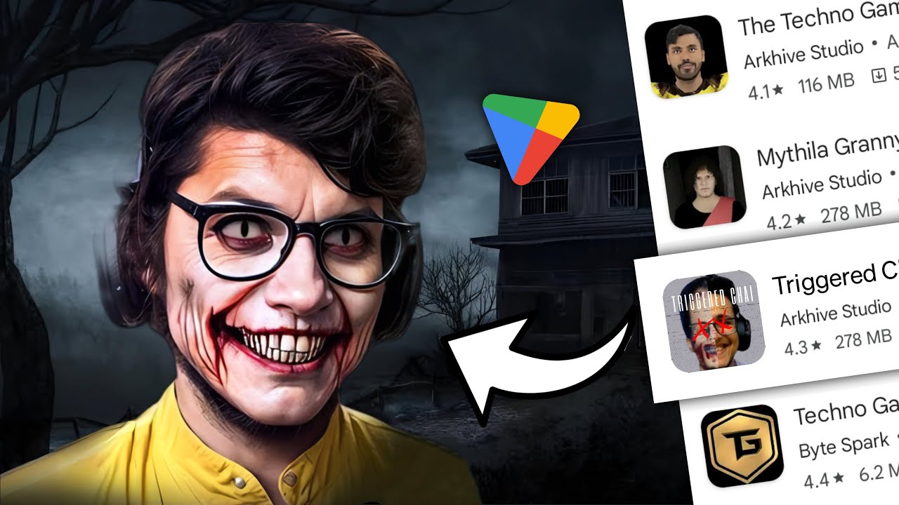 This YOUTUBERS Horror Games are So SCARY !! - YouTube