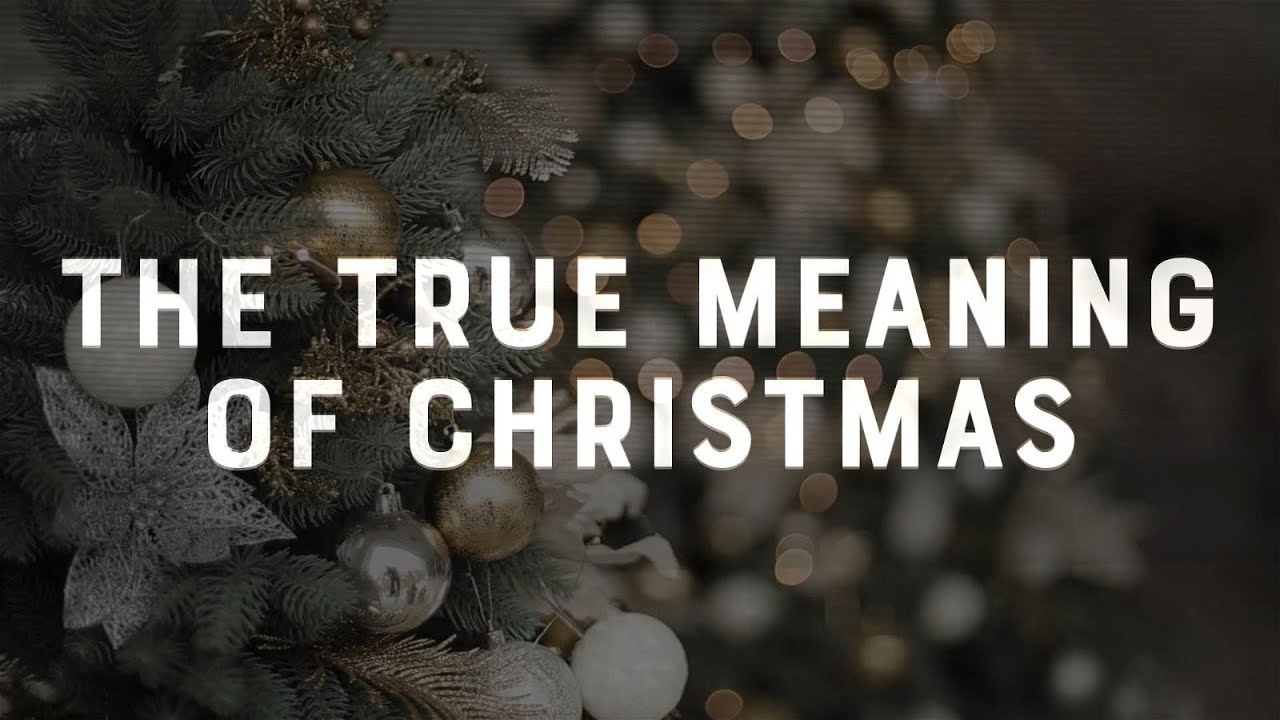 The True Meaning of Christmas | Faith vs. Culture - YouTube