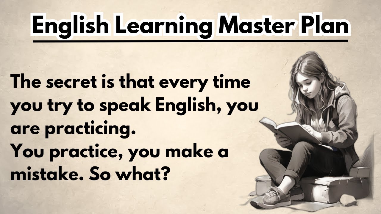 English Learning Master Plan || Improve Your English || Learn English Through Story - YouTube
