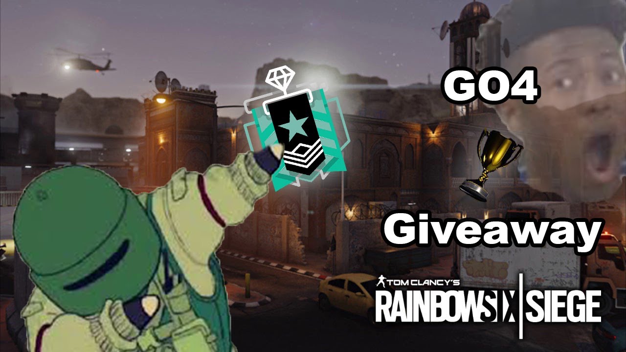 GO4 CHARM GIVEAWAY!! - Rainbow Six Siege Diamond Ranked Highlights ...